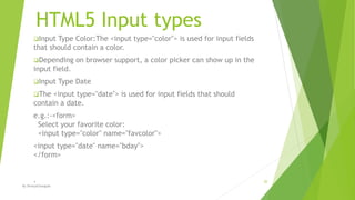 Html form tag | PPTX