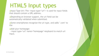 Html form tag | PPTX