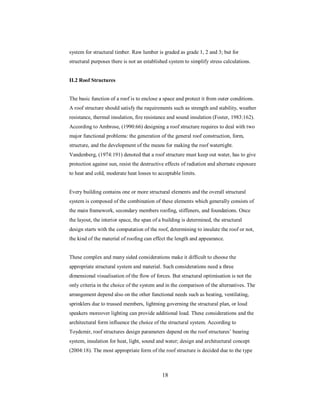 the performance of medium and long span timber roof structure | PDF
