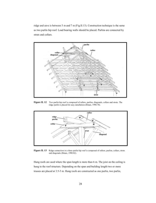 the performance of medium and long span timber roof structure | PDF