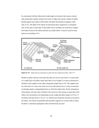 the performance of medium and long span timber roof structure | PDF