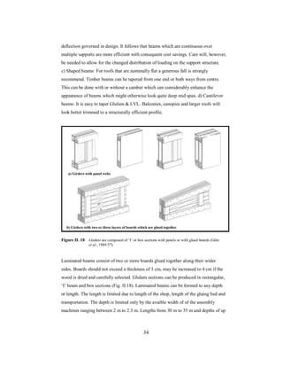 the performance of medium and long span timber roof structure | PDF