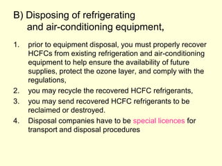 Refrigeration Policy in Hungary - HCFC phase out? HFC phase down? | PDF