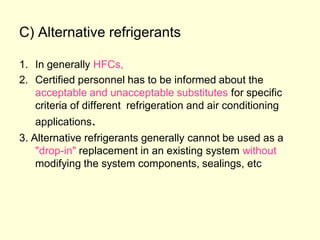 Refrigeration Policy in Hungary - HCFC phase out? HFC phase down? | PDF