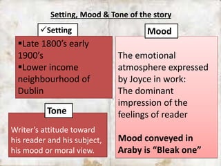 Araby as a Modernist Literature | PPTX