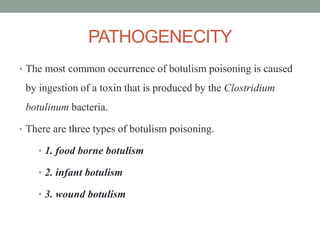 10. clostridium botulinum | PPTX