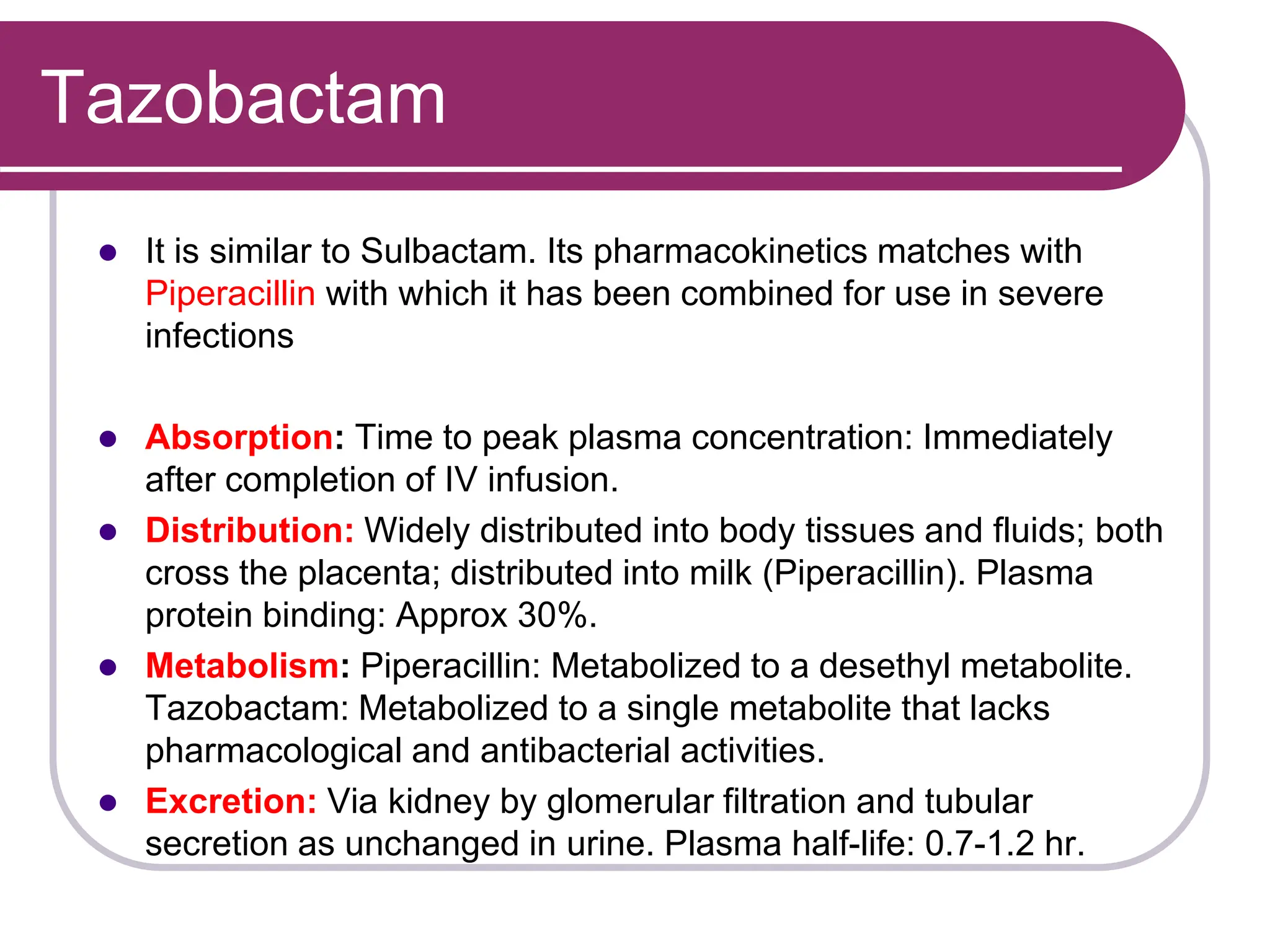 beta lactamase inhibitors from beta lacatum antibiotics | PPT