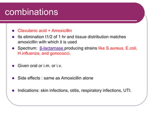 beta lactamase inhibitors from beta lacatum antibiotics | PPT