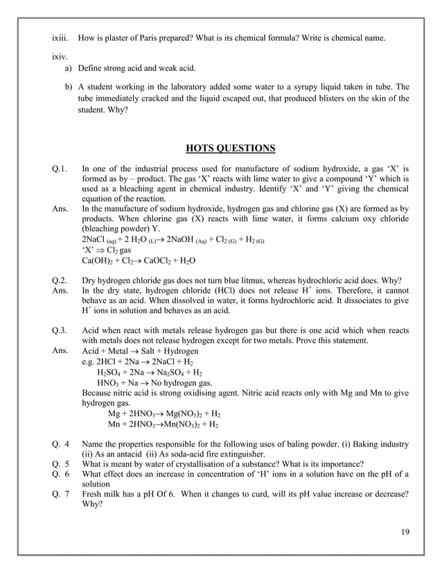 10.std.mind map notes | PDF | Chemistry | Science