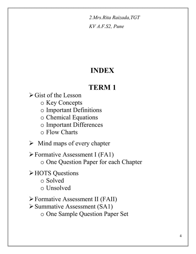 10.std.mind map notes | PDF | Chemistry | Science