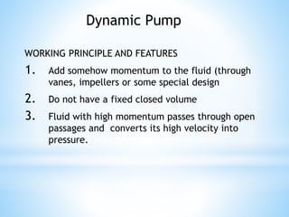 Types and uses of pumps and pipes in aquaculture farm and hatchery | PPTX