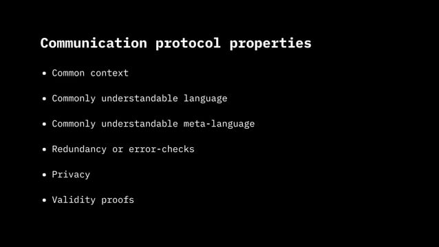 Handshakes, hugs and kisses of communication protocols. From history to ...
