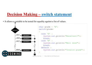Java decision making | PPT