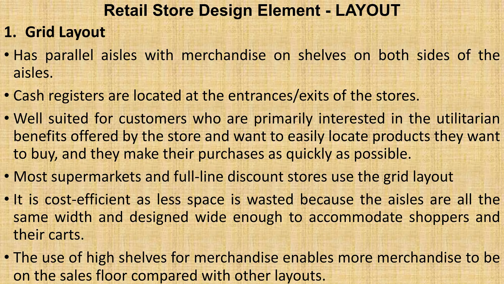 10. Retail Store Design | PPTX