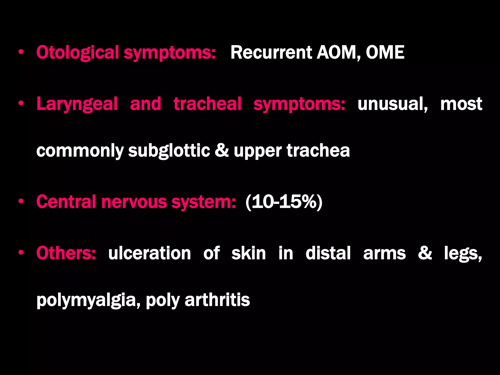 Granulomatous diseases of nose | PPT