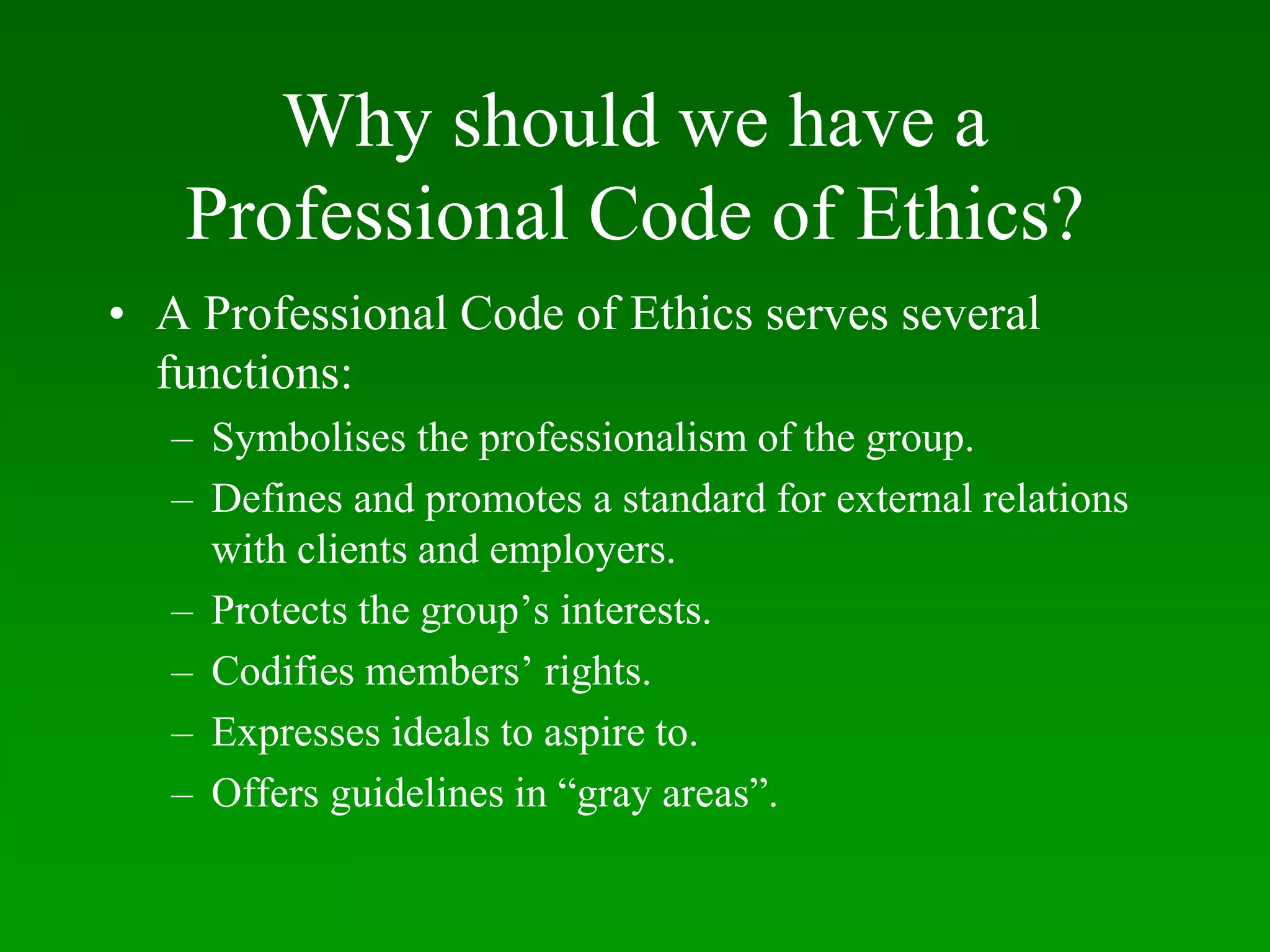 professional ethics in_computing | PPT