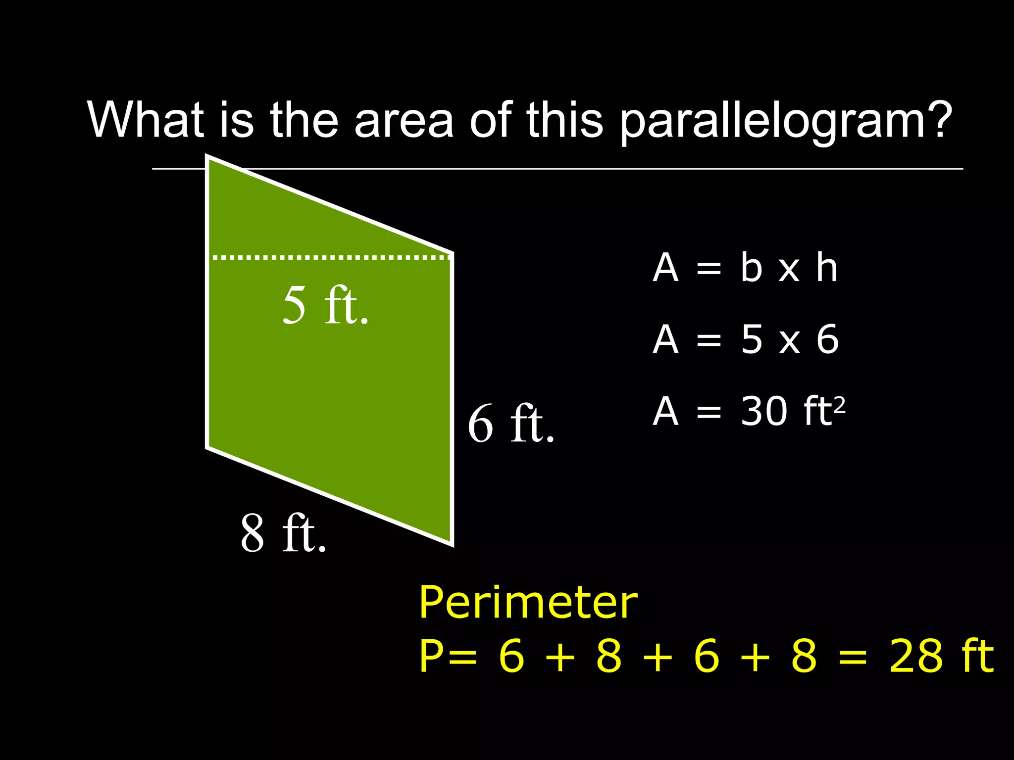 10.1 area of polygons 1 | PPT