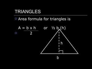 10.1 area of polygons 1 | PPT