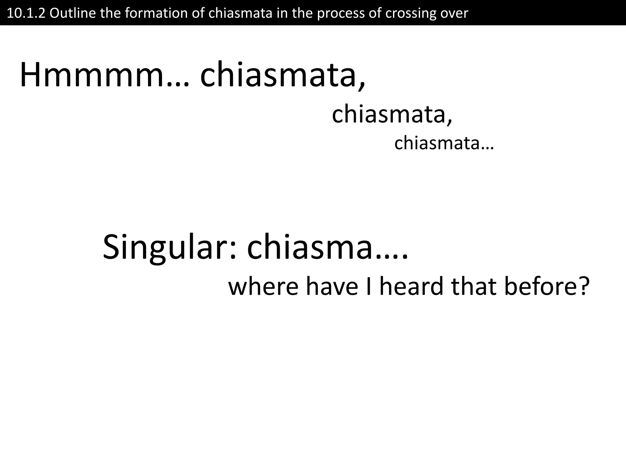 IB Biology AHL 10.1: Meiosis | PPTX