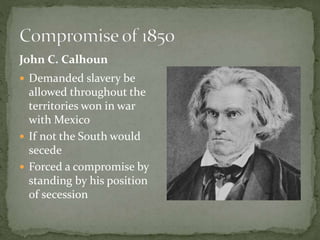 The Divisive Politics of Slavery | PPTX