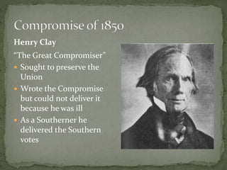 The Divisive Politics of Slavery | PPTX