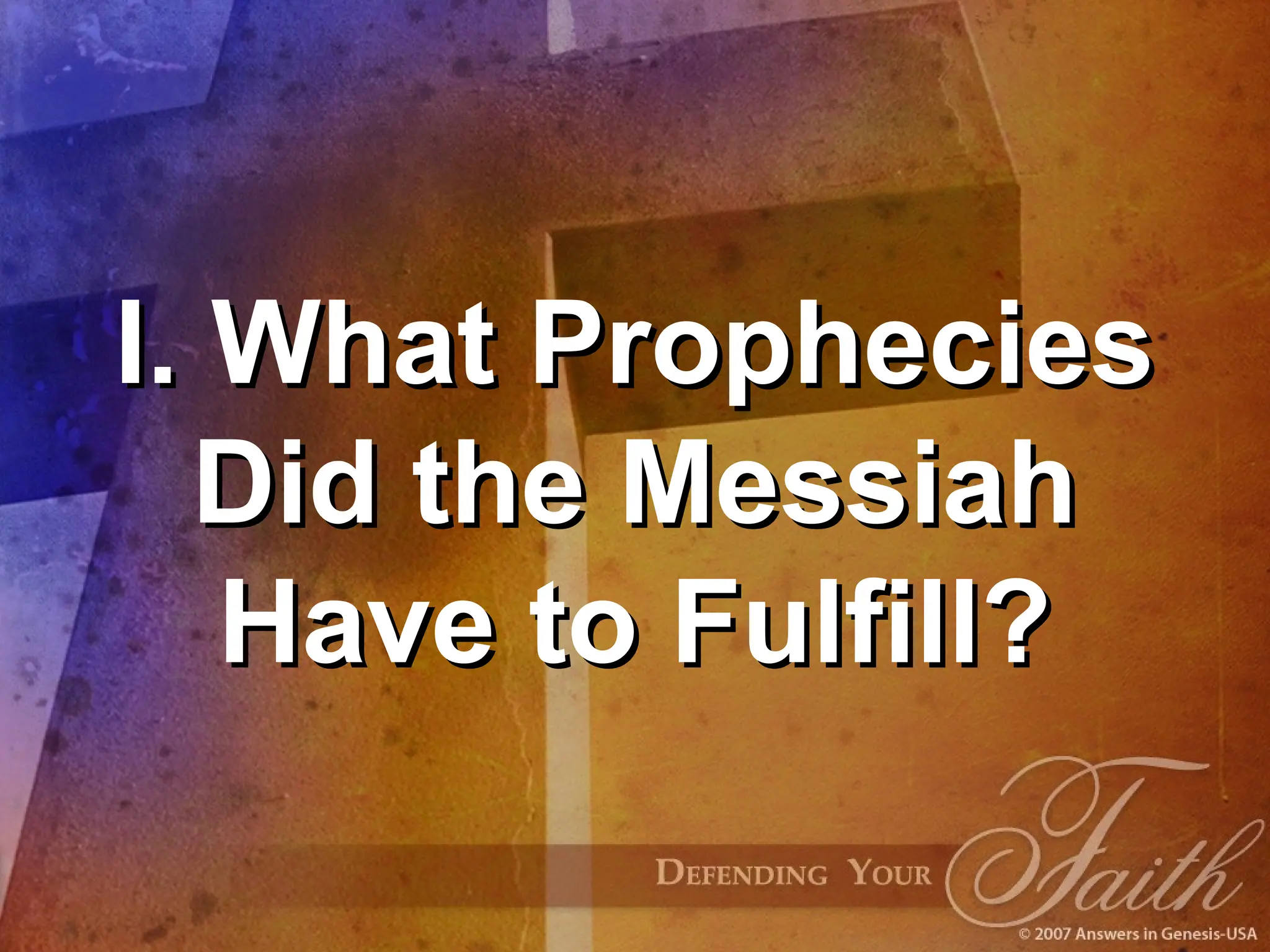 FULFILED PROPHECY IN BIBLE WORDS IN .ppt