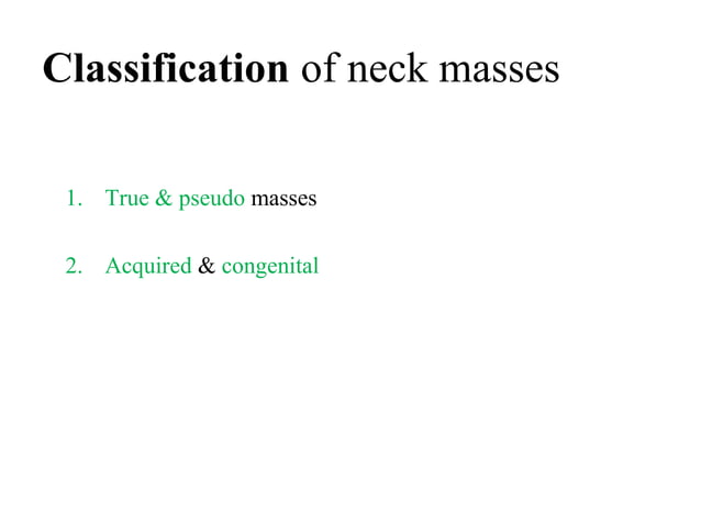 10 Neck Masses Copy Ppt