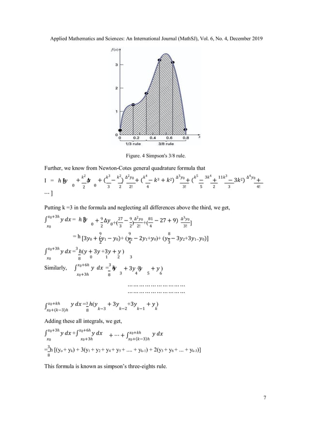 A NEW STUDY OF TRAPEZOIDAL, SIMPSON’S1/3 AND SIMPSON’S 3/8 RULES OF ...