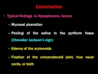 Carcinoma of hypopharynx | PPT
