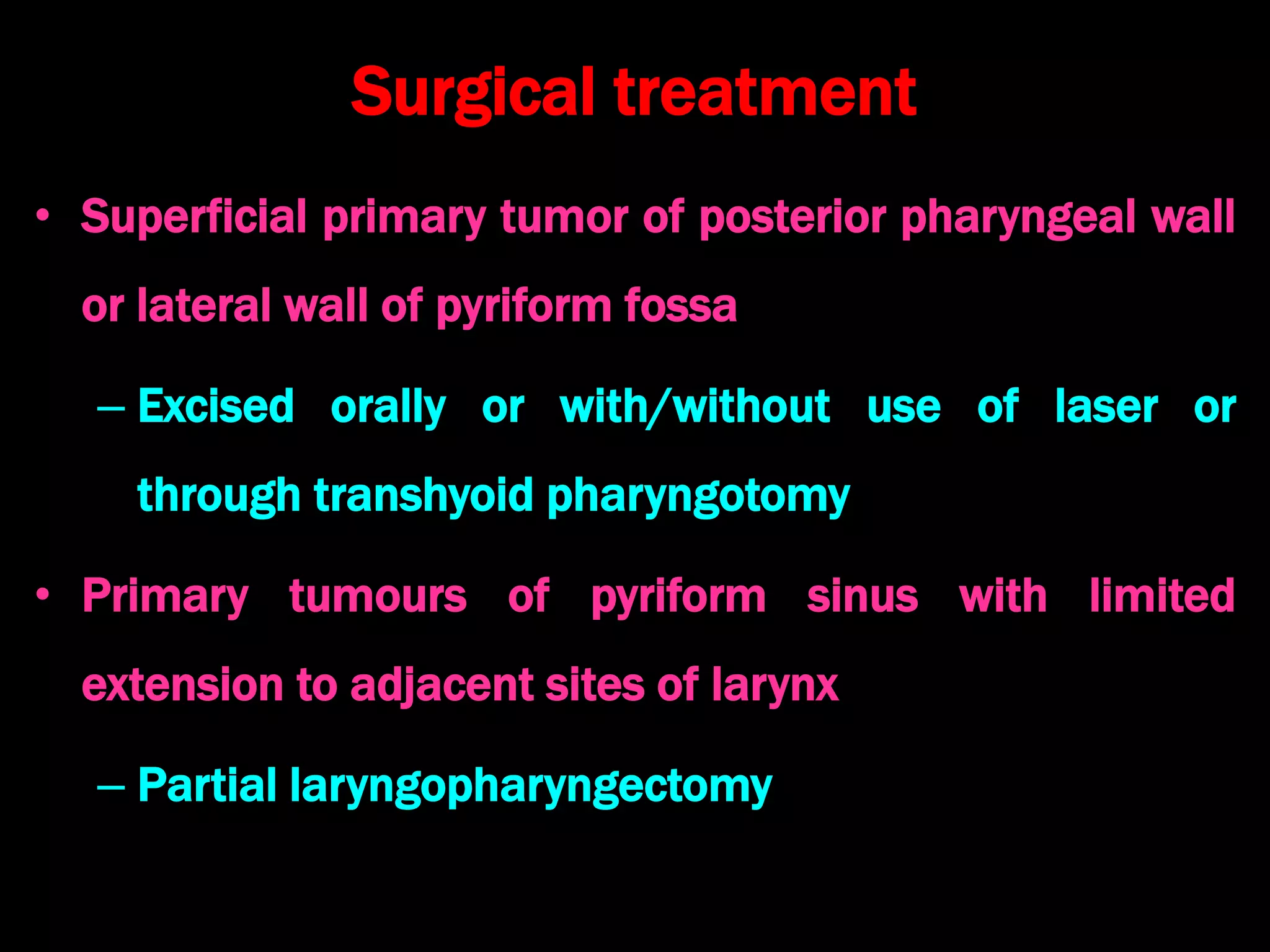 Carcinoma of hypopharynx | PPT