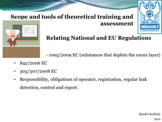 Scope and tools of theoretical traning and assassement | PDF ...