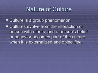 Culture and Society|A Social Systems Perspective | PPT