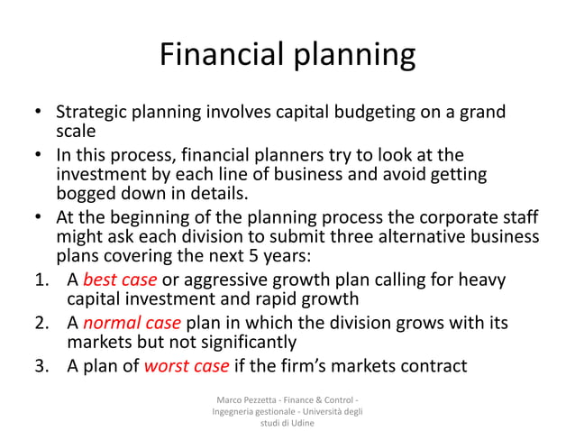 Financial planning essentials | PPT