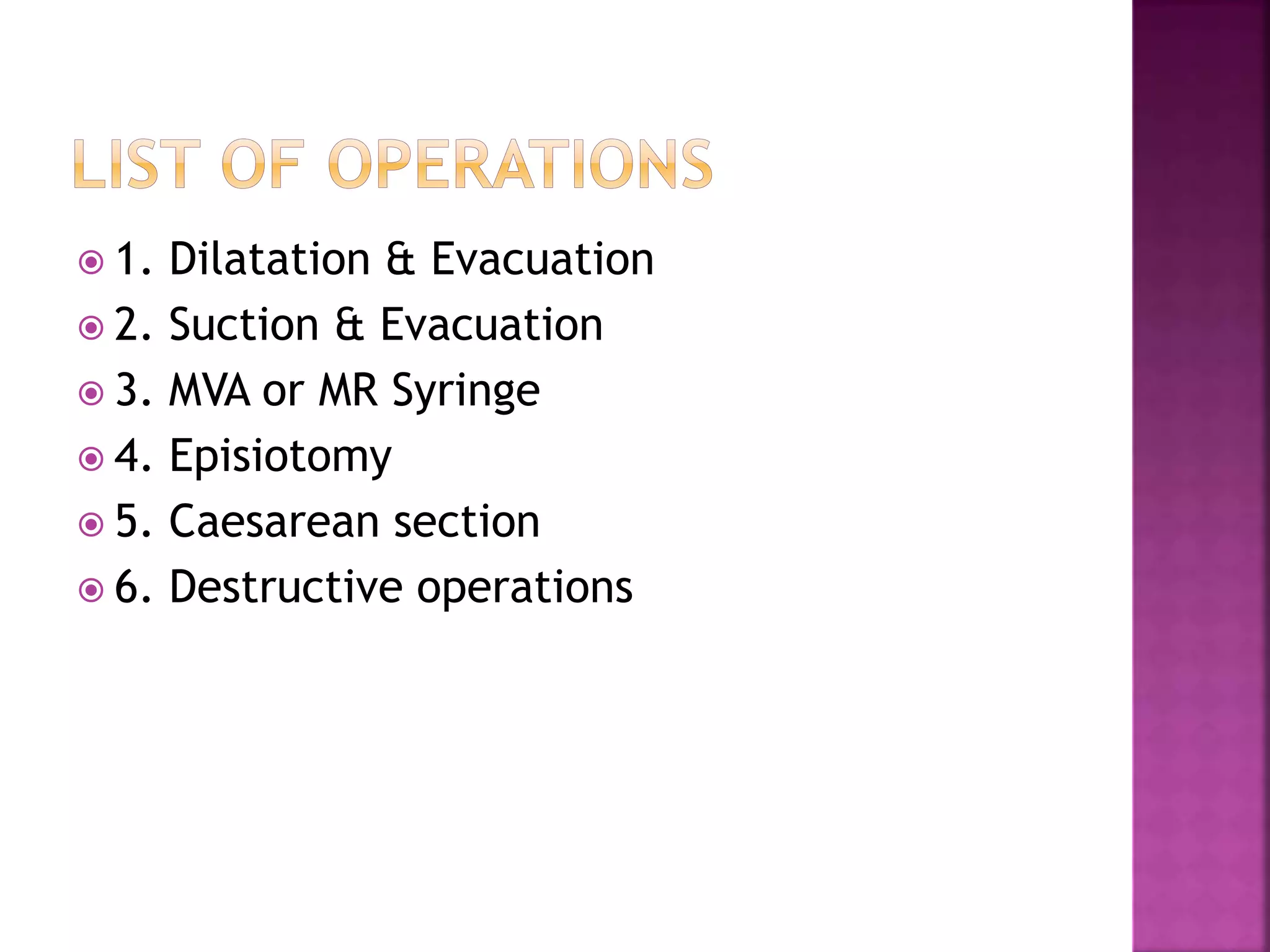 10. operative obstetrics | PPTX