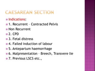 10. operative obstetrics | PPTX