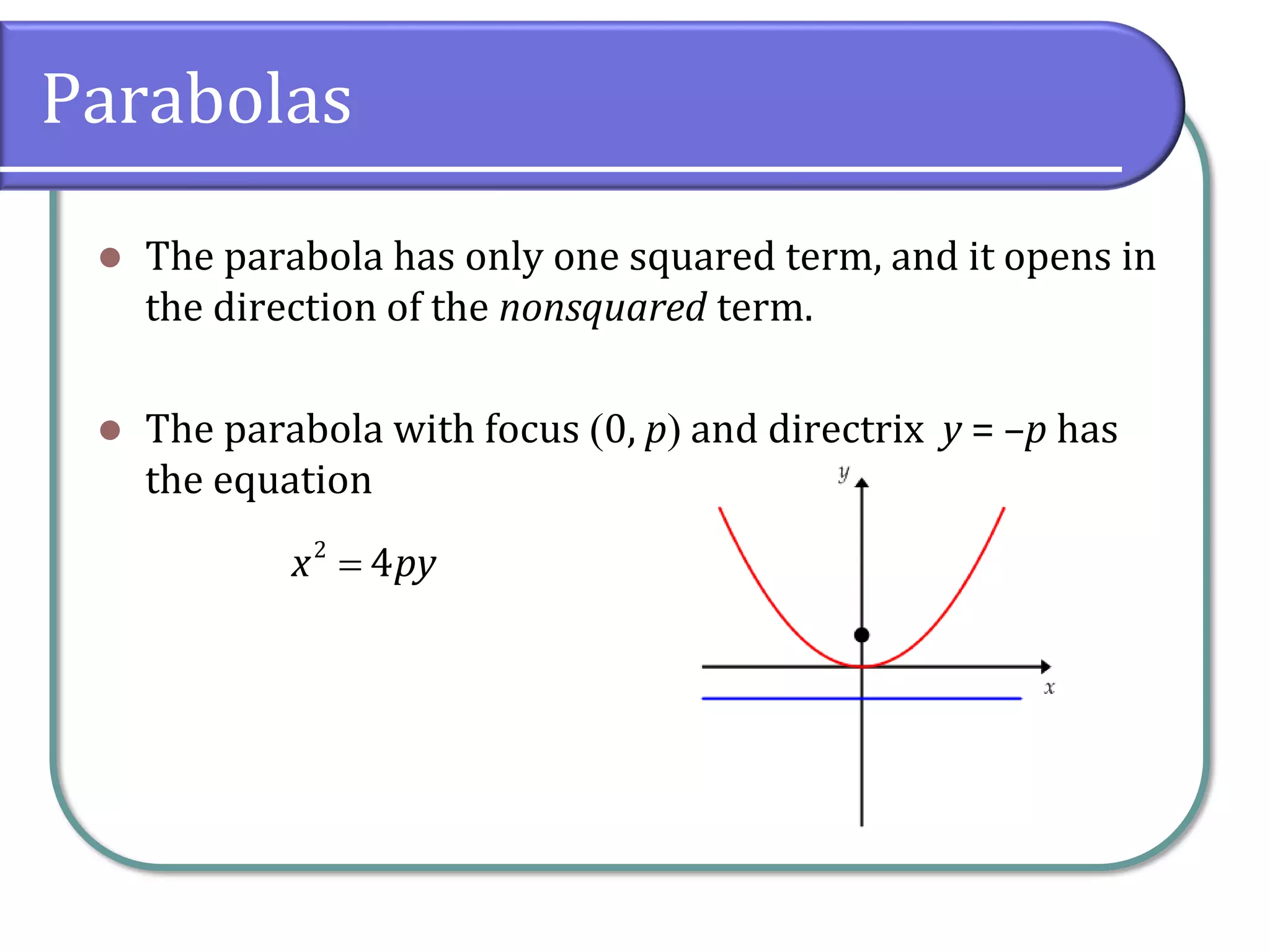 10.1 Parabolas | PDF