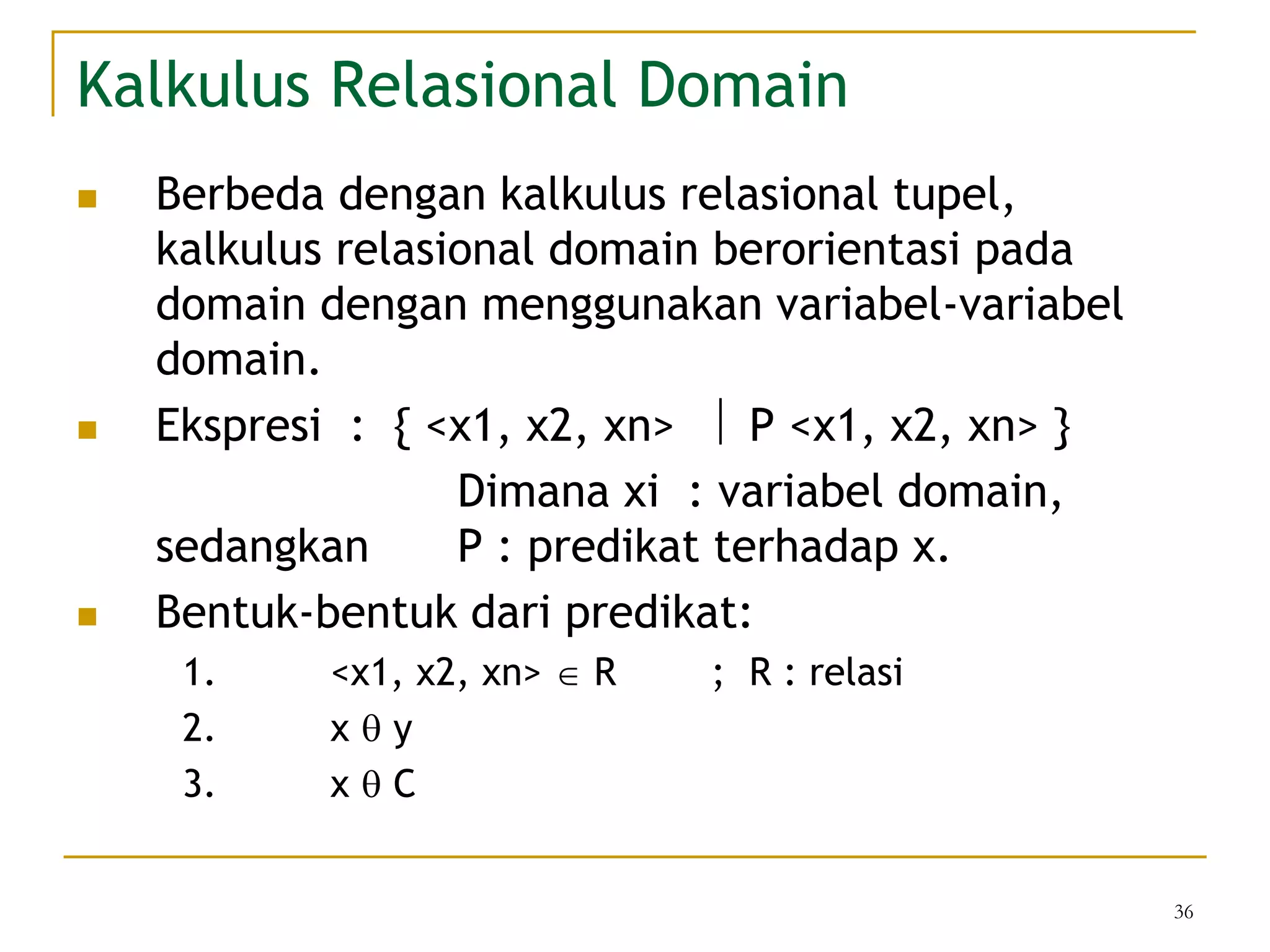 10. model data relasional | PPT
