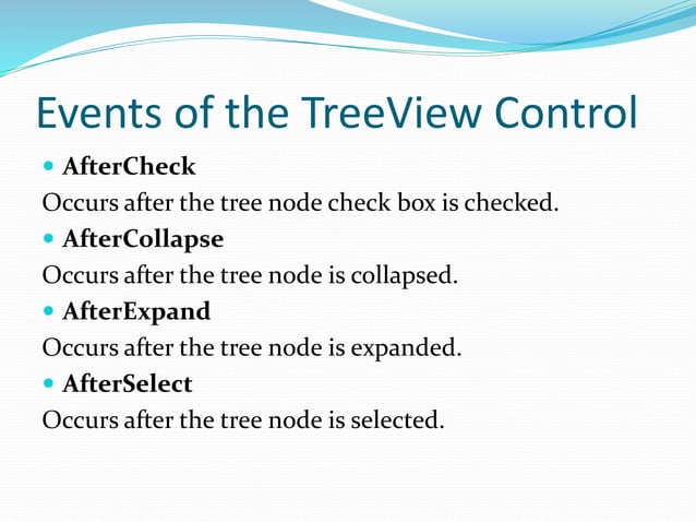 tree view control | PPT