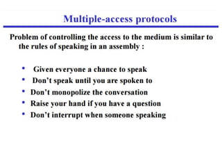 SYBSC IT COMPUTER NETWORKS UNIT III Media Access Control | PPTX