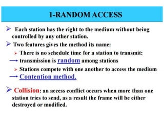 SYBSC IT COMPUTER NETWORKS UNIT III Media Access Control | PPTX