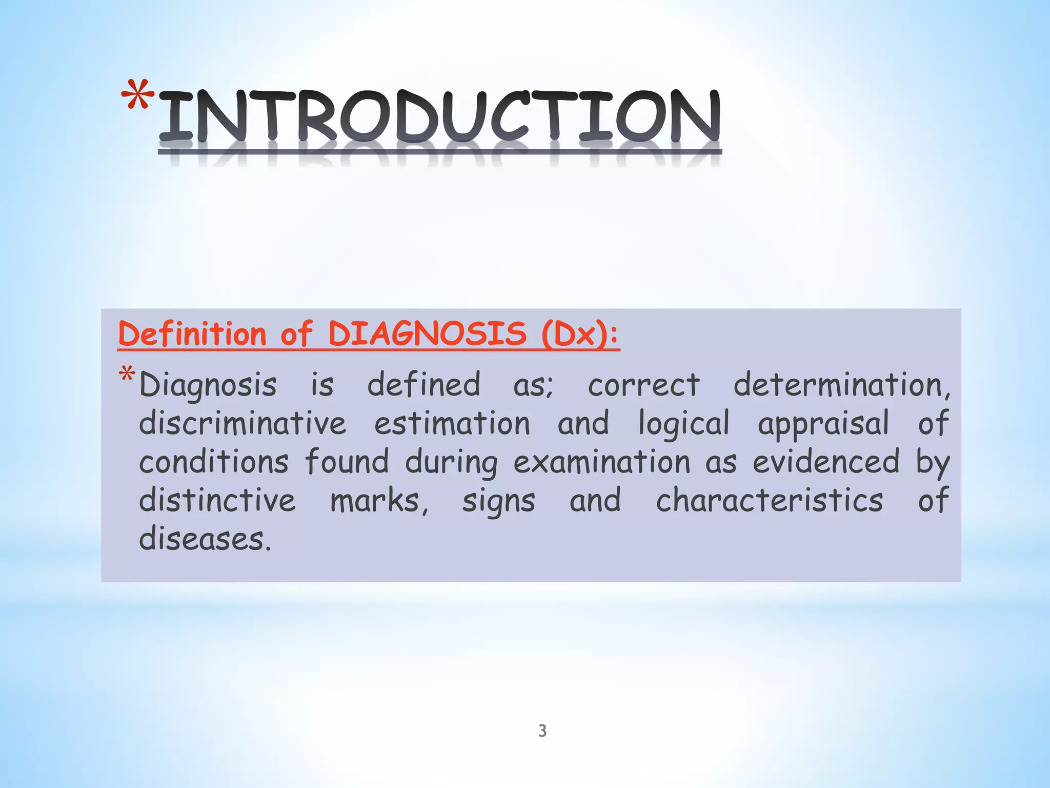 Advanced diagnostic techniques | PPTX