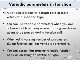 10. funtions and closures IN SWIFT PROGRAMMING | PDF | Programming Languages | Computing