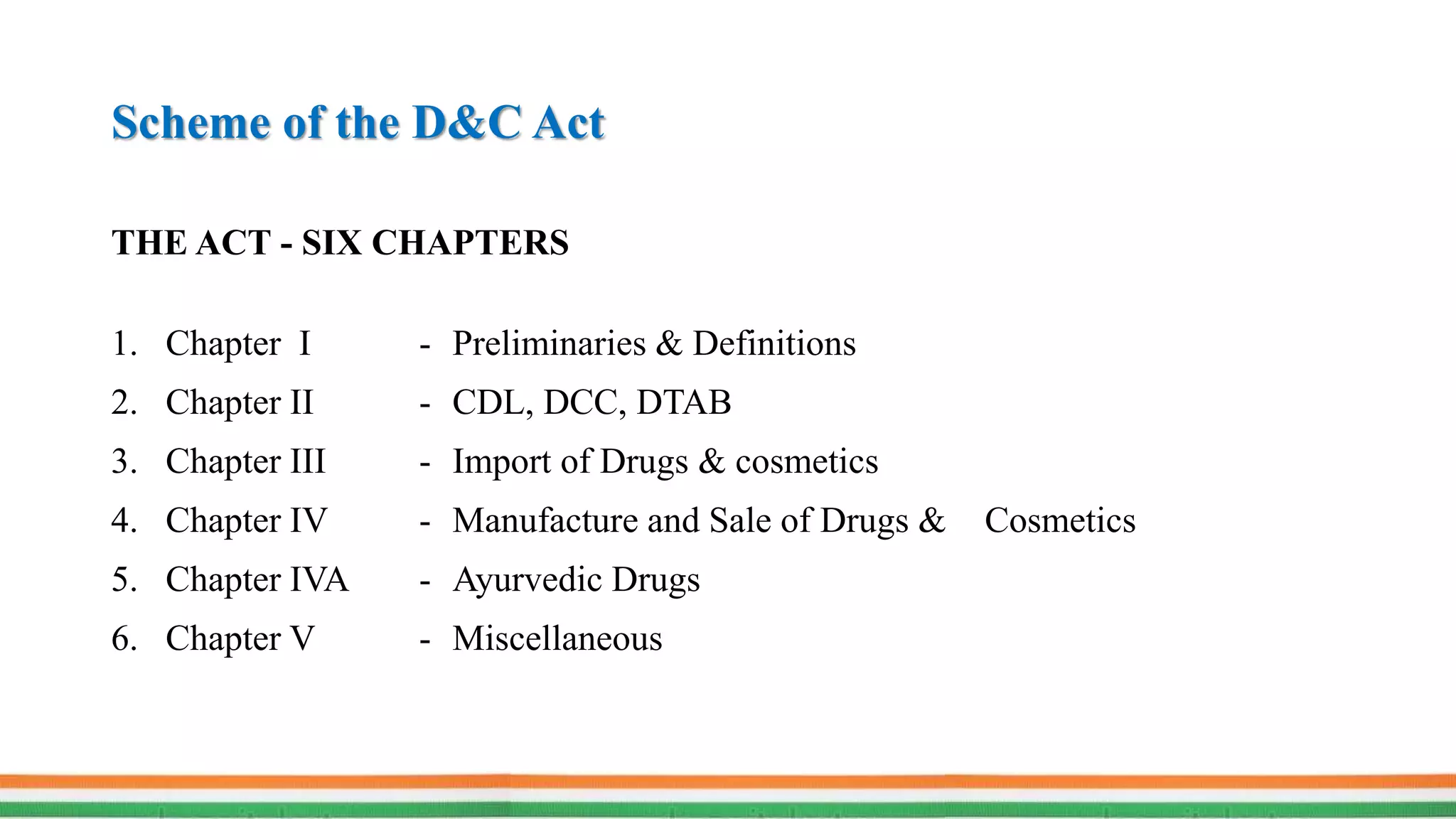 Drug Regulatory Systems in India | PPTX
