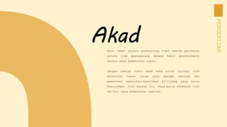 Multi Akad (Hiybrid Contract) | PPTX