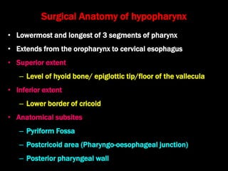 10. carcinoma of hypopharynx | PPT
