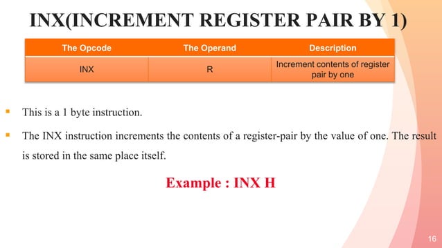 Arithmetic Operations In 8085 Microprocessor Pptx Programming Languages Computing