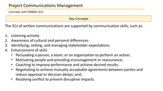 10.0 Project Communications Management Overview | PPT
