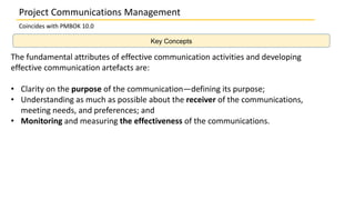 10.0 Project Communications Management Overview | PPT
