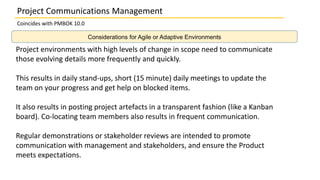 10.0 Project Communications Management Overview | PPT