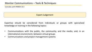 10.3 Monitor Communication | PPTX | Web Conferencing | Computer Software and Applications
